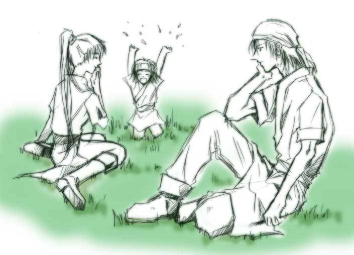 Tamithkiya: Lady Lyndis And Lord Rath And Their Cute Daughter Sue